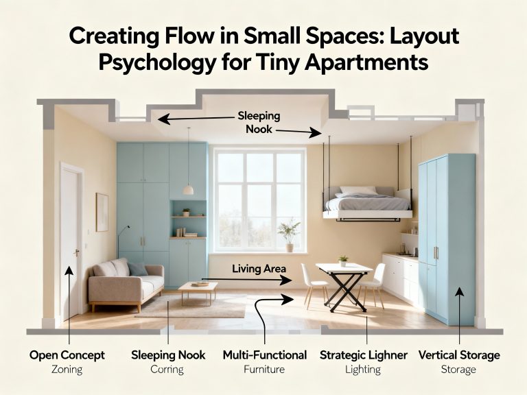 Creating Flow in Small Spaces: Layout Psychology for Tiny Apartments ...